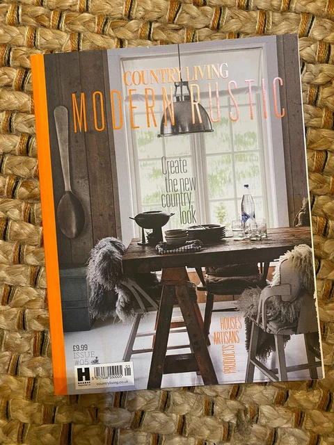 COUNTRY LIVING MODERN Rustic Magazine Issue 05, good condition ...