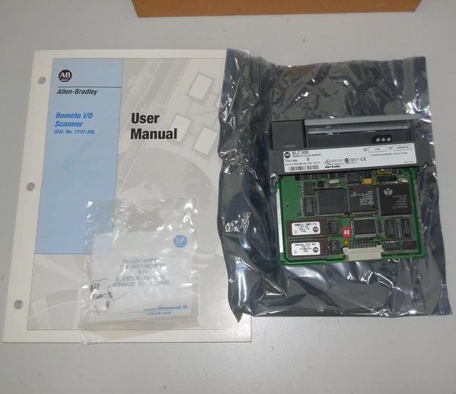 ALLEN-BRADLEY SLC500 1747-SN remote I/O scanner module NEW $304.98 ...