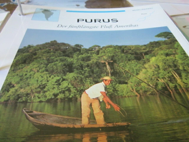 PORTRAIT FLÜSSE UND Seen Der Purus Südamerika EUR 4,35 - PicClick DE