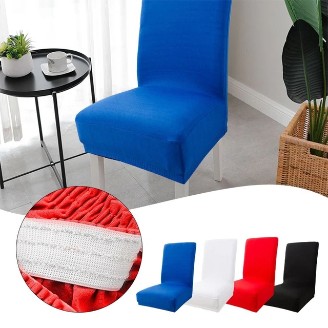 HOUSSE DE CHAISE extensive couleur unie parfaite pour les fêtes de Noël ...