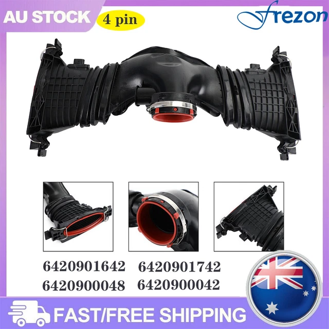 AIR INTAKE PIPE Mass Air Flow Sensor For Mercedes C/E/M/R-Class ...