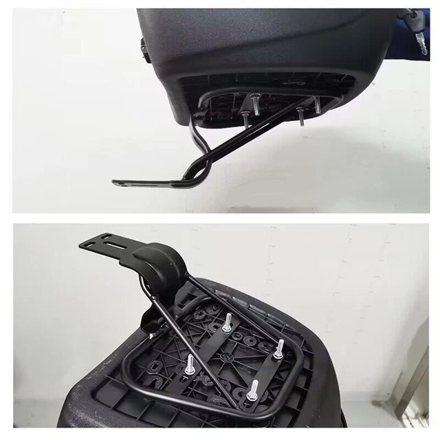 BIKE BRACKET REAR Rack Black Bracket Brackets Motorcycle Pannier Parts ...