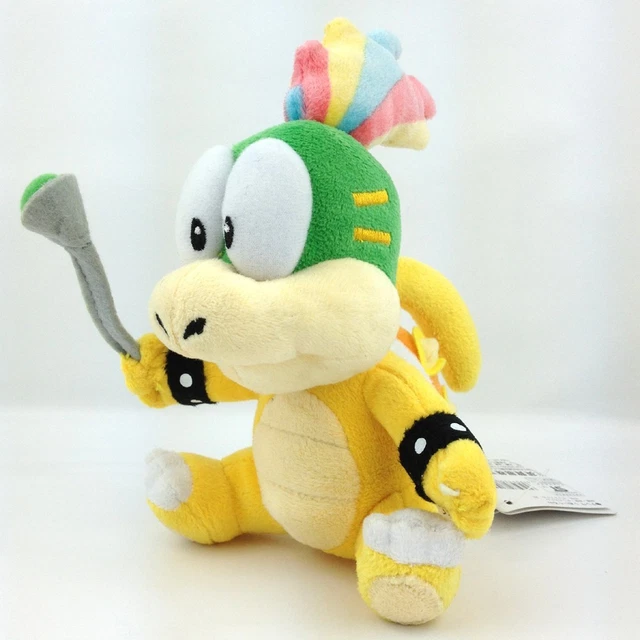 LEMMY KOOPA SUPER Mario Bros Plush Toy Hip Koopalings Baby Stuffed ...