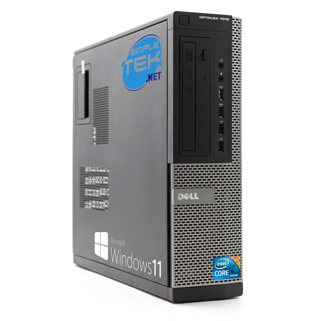 DELL OPTIPLEX 7010 SFF I5 3470 Windows 11 Pro 16GB 240GB Bureau PC RS232 Dp VGA EUR 294,77 ...