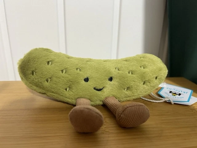 JELLYCAT I AM Amuseable Pickle,Small Soft Toy - Brand New With Tags ...