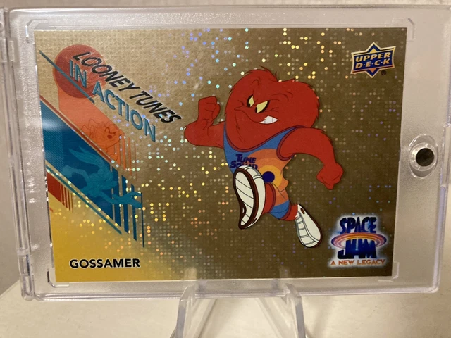 GOSSAMER 2021 SPACE Jam Looney Tunes en action, insert or, carte IA-13 ...