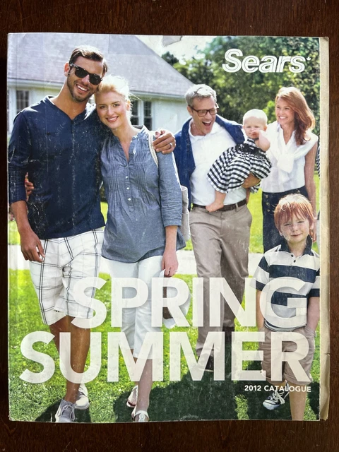 2012 SEARS SPRING & Summer Catalogue Canada $75.00 - PicClick CA