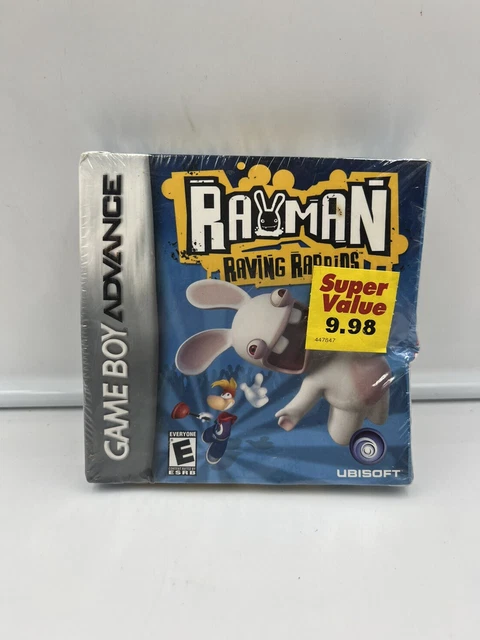 RAYMAN RAVING RABBIDS GBA (Brand New Factory Sealed US Version) Game ...