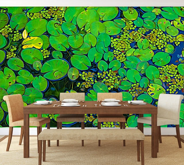 3D GREEN WATER Grass O1567 Wallpaper Wall Murals Removable Wallpaper ...