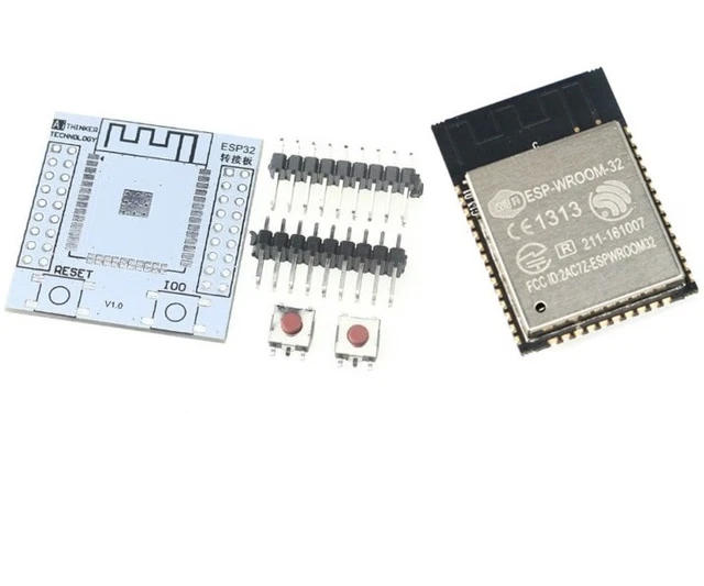 ESP32 ESP-32S ESP-WROOM-32 Original IoT Wifi Wlan BLE Module+Adapter Board CA $10.30 - PicClick CA