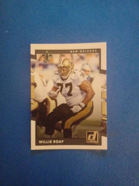 2017 DONRUSS FOOTBALL #101 Willie Roaf Nouvelle-Orléans Saints EUR 0,08 ...