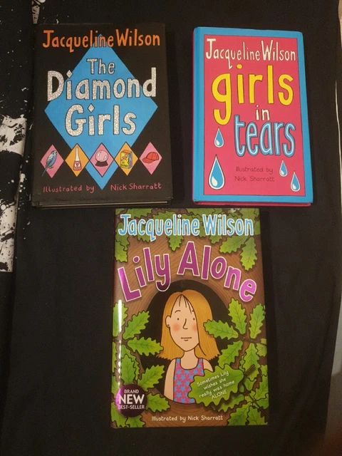 LOT DE LIVRES Jacqueline Wilson « The Diamond Girls », « Girls In Tears ...