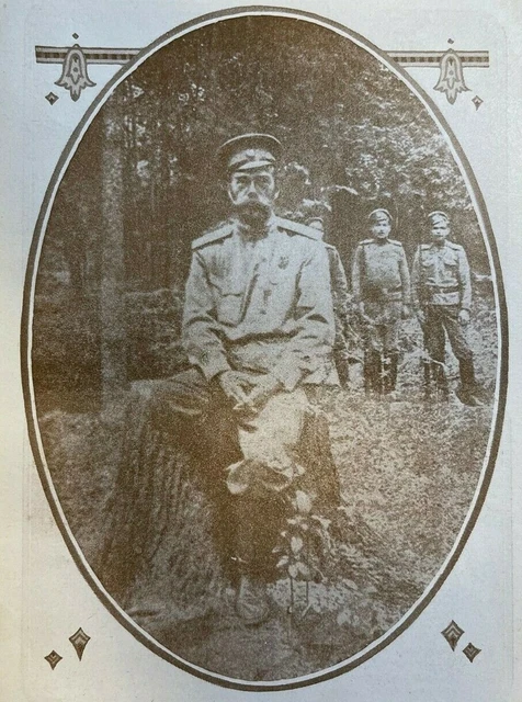 1917 VINTAGE WWI Illustration Nikolai Romanoff As Prisoner $19.99 ...