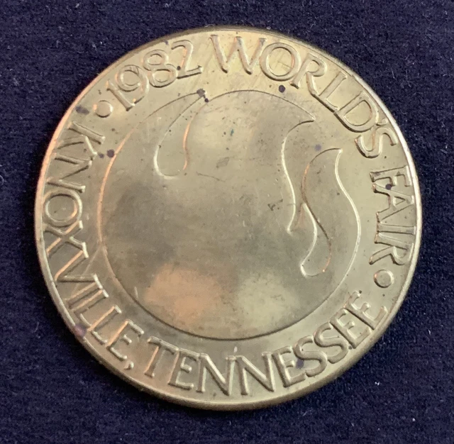 1982 WORLD S Fair Knoxville Tennessee Fairfield Communities Coin £10.35 ...