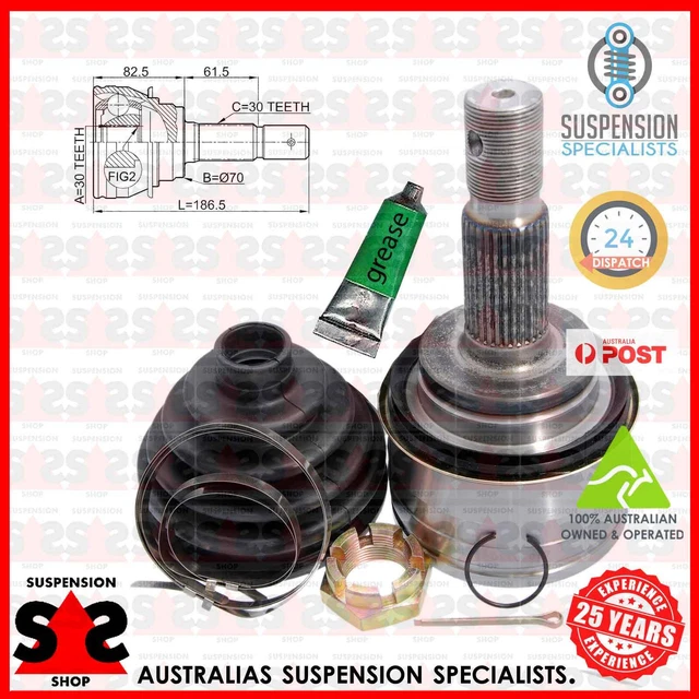 FRONT AXLE JOINT Kit, Drive Shaft Suit TOYOTA Land Cruiser Prado (_J12_) 2.7 EUR 73,70 - PicClick FR