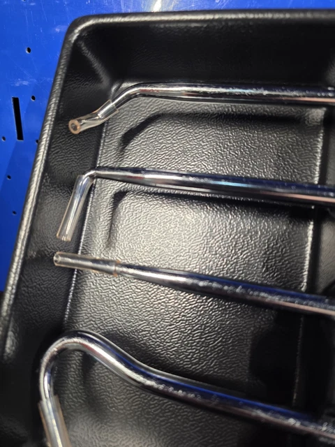 CORNWELL TOOLS CTG84HDHPS UNUSED 4-Piece Heavy Duty Blue Soft Grip Pick ...