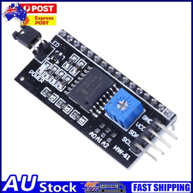 PCF8574 LCD1602 2004 Adapter Converter Module IIC I2C Serial Interface Adapter $12.09 - PicClick AU