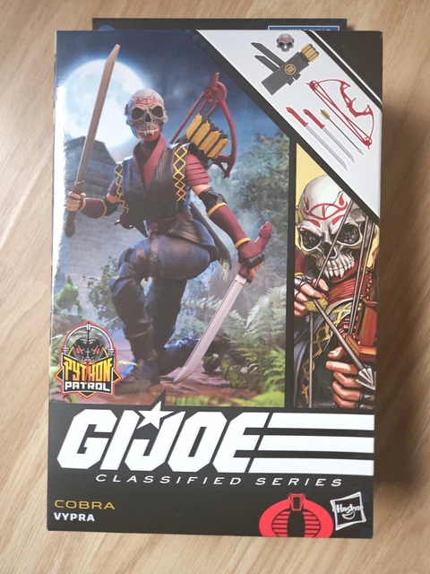 GIJOE CLASSIFIED SERIES Python patrol Cobra VYPRA Action Figure New2023 ...