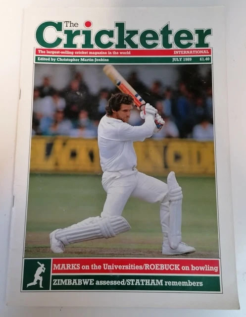 MAGAZINE - VINTAGE Sports The Cricketer International Cricket Magazine ...