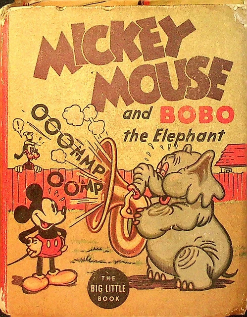 MICKEY MOUSE AND Bobo the Elephant #1160 VG 1935 £37.76 - PicClick UK