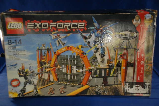 LEGO #7790 EXO Force Sentai Fortress Set With Box - 18 Sealed bags ...