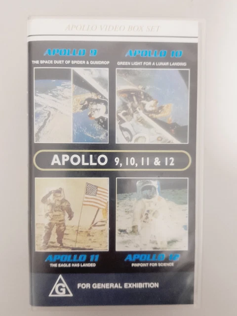 VHS TAPE - Apollo Video Box Set $29.00 - PicClick AU