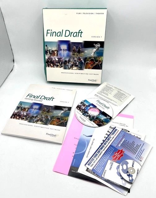 FINAL DRAFT VERSION 7 Professional Scriptwriting Software (Windows ...