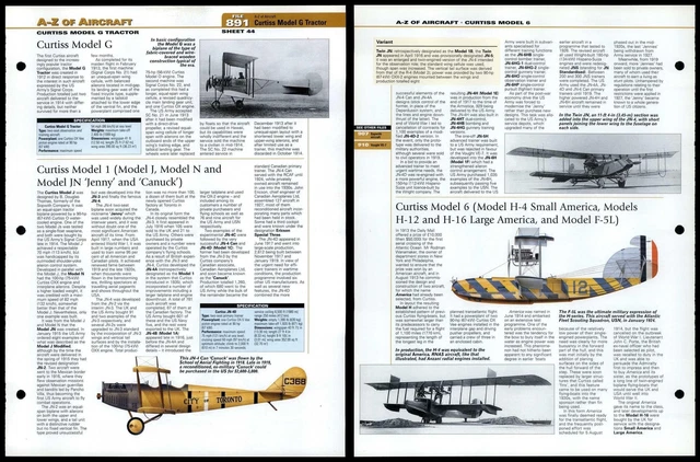 CURTISS MODEL G - Model F-5L - A-Z #891 World Aircraft Information Page ...