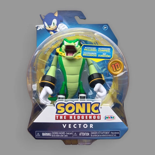 SONIC THE HEDGEHOG Vector 4" Scale Action Figure Jakks Pacific £19.99 ...