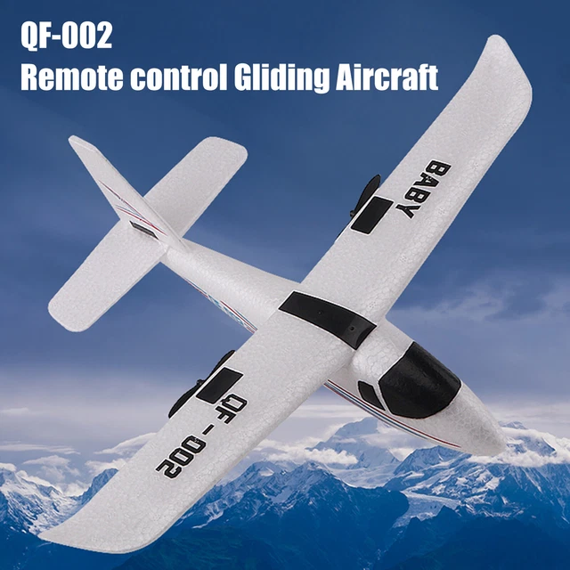 2.4GHZ 2CH RC Aircraft EPP Foam Fixed Wing DIY Electric RC Plane Toy (3 ...