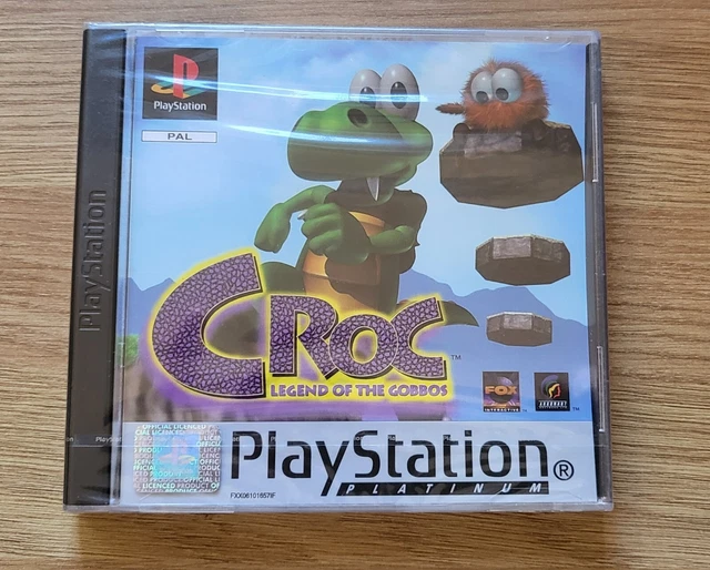 CROC LEGEND OF The Gobbos Playstation PS1 PAL Playstation Sealed £175. ...