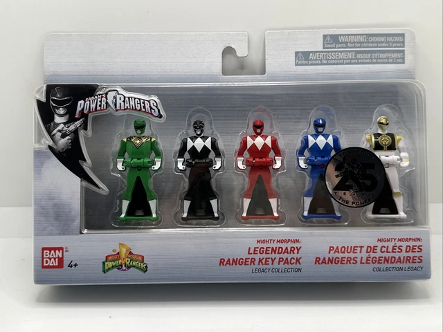 POWER RANGERS BANDAI Mighty Morphin Legendary Ranger Key Pack Legacy Collection EUR 41,56 ...