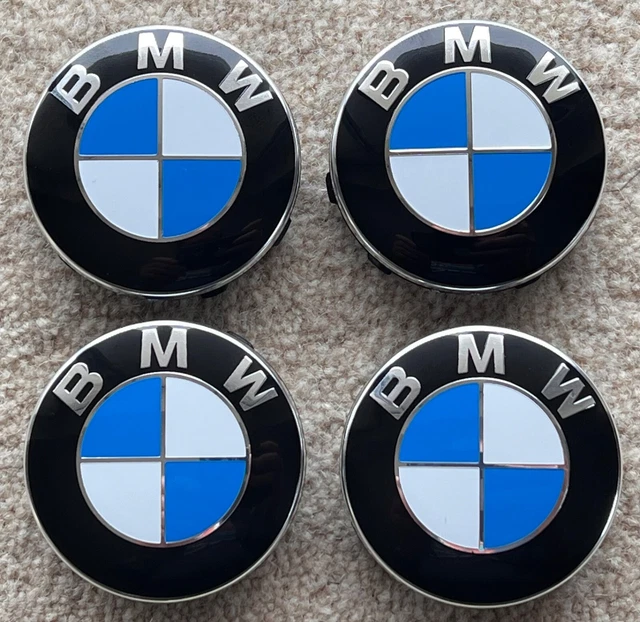 56MM FOR BMW ALLOY WHEEL CENTER CAPS BADGES EMBLEMS G SERIES G20 G30 ...