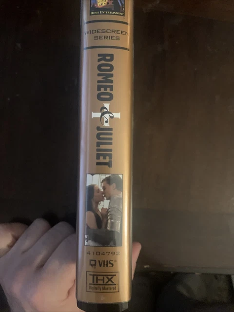 WILLIAM SHAKESPEARES ROMEO & Juliet (1997) WIDESCREEN VHS, DiCaprio, Luhrmann $36.00 - PicClick CA