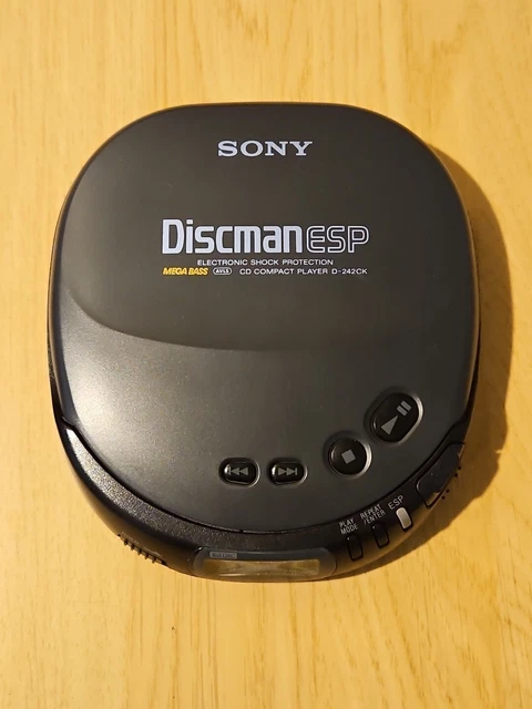 SONY DISCMAN ESP Portable CD Player D-242CK with Case FAULTY [L2] £9.99 ...