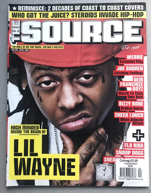 THE SOURCE MAGAZINE #220, April 2008, Lil Wayne Cover **RARE** £19.99 ...