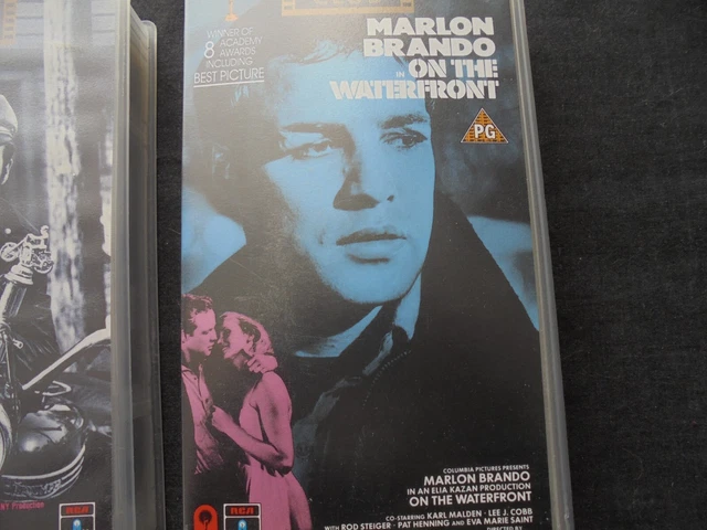 2X MARLON BRANDO VHS tapes - The Wild One and On The Water Front £3.00 ...