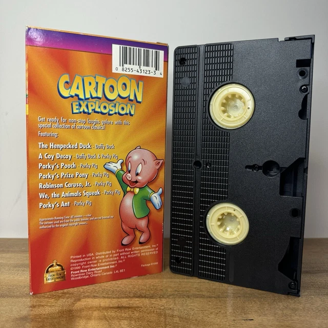 CARTOON EXPLOSION - The Henpecked Duck VHS 2001 Animated Classics ...