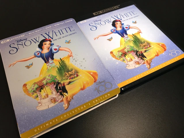 DISNEY SNOW WHITE 4K Ultra HD, Blu-ray, DVD, Digital DMC Disney Movie ...