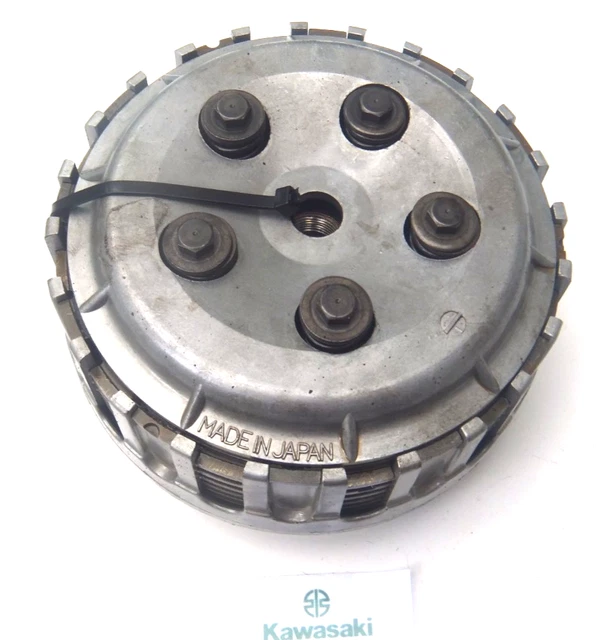 KAWASAKI ZR750 F1 Clutch Complete Clutch Assembly Good Discs As Shown ...