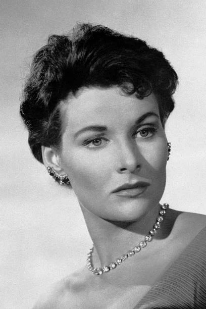 ACTRESS ADRIENNE CORRI wears hair a short curly style that was- 1956 ...