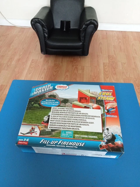 FILL-UP FIREHOUSE SET Trackmaster Thomas & Friends Motorized Railway In ...