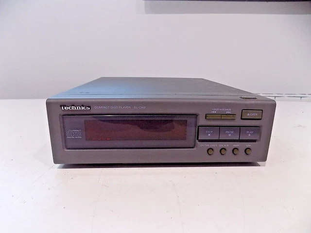 TECHNICS SL-CH9 COMPACT Disc CD Player Grey FAULTY Sold as SPARES/PARTS ...