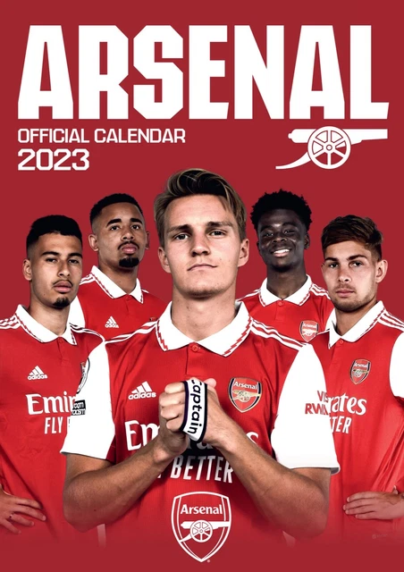 CALENDRIER ARSENAL FC 2023, mois pour voir calendrier mural A3, produit ...