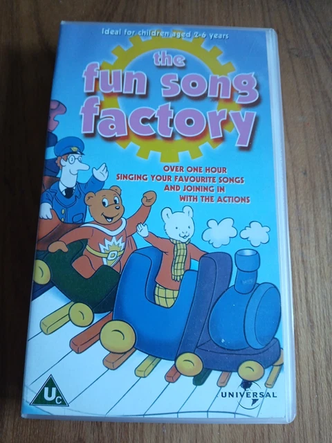 FUN SONG FACTORY (VHS, 2003) £29.99 - PicClick UK
