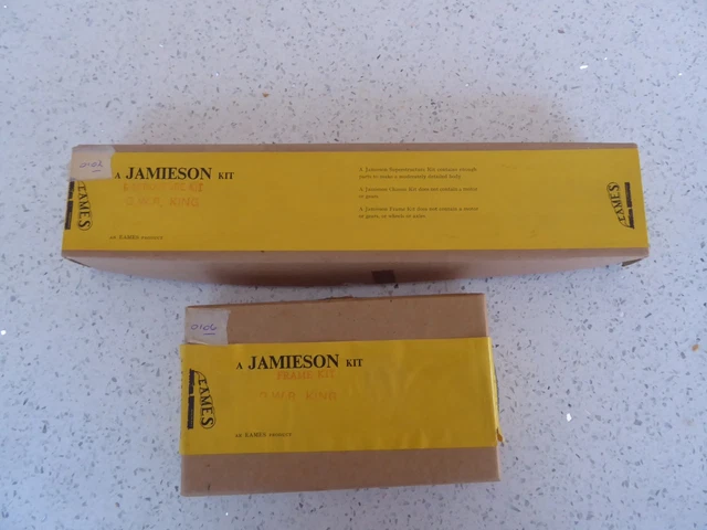 JAMIESON/EAMES GWR KING Class Nickel Silver Loco, Chassis & Tender Kits ...