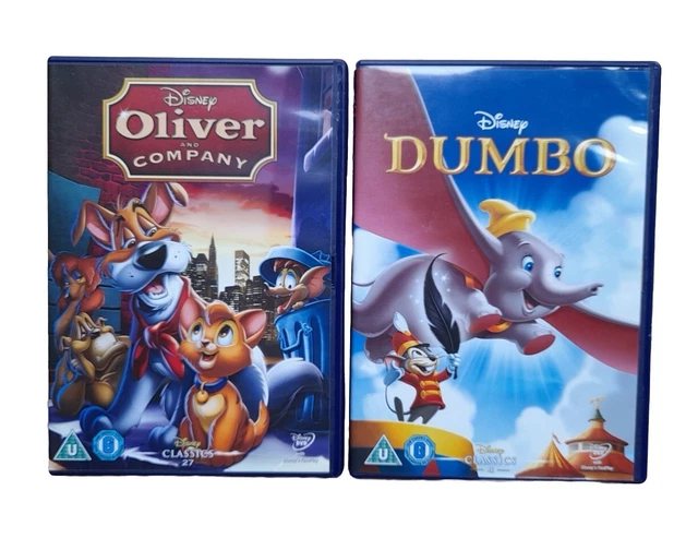 OLIVER AND COMPANY / Dumbo DVD - Walt Disney Classic Animated Adventure ...
