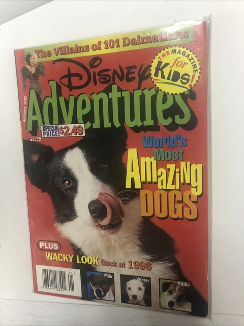 DISNEY ADVENTURES WORLD’S Most Amazing Dogs Vol.7 (1997) $15.00 ...