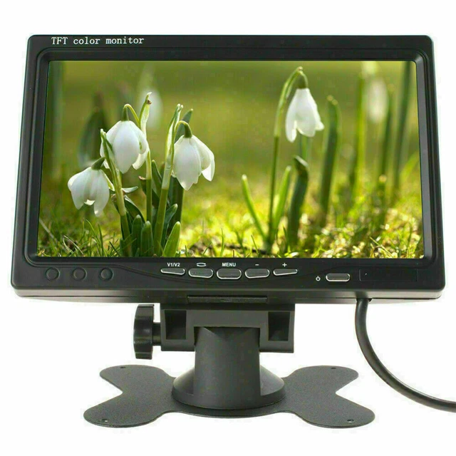 7& LCD CAR Rear View Monitor Screen For Truck Van Bus Parking Reversing ...