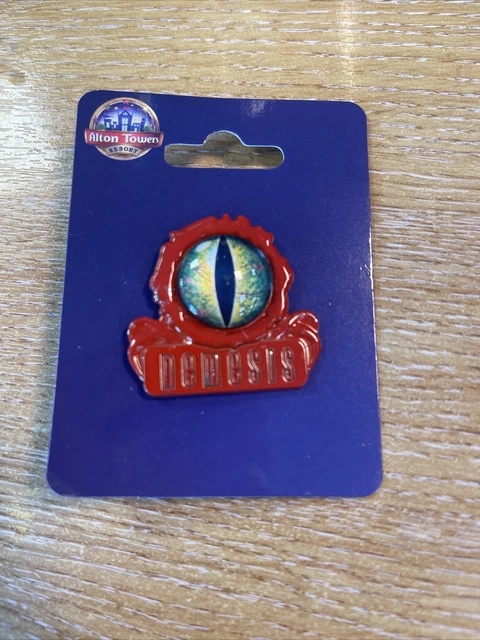BRAND NEW ALTON Towers Nemesis Eye Merlin 2022 Pin Badge £6.00 ...